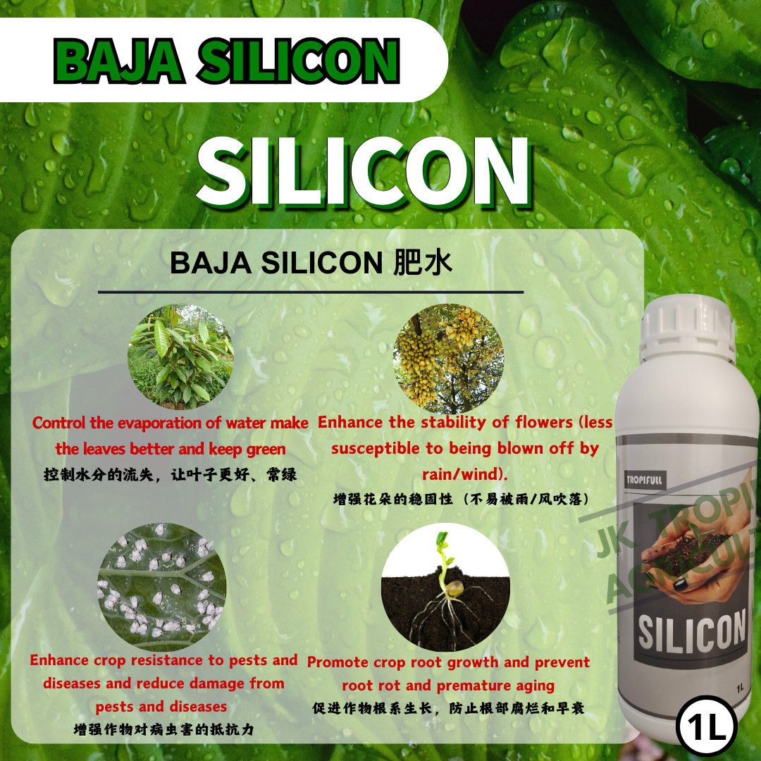 【BAJA SILICON 水剂硅肥】TROPIFULL SILICON 1L | JK TROPIFRU AGRICULTURE